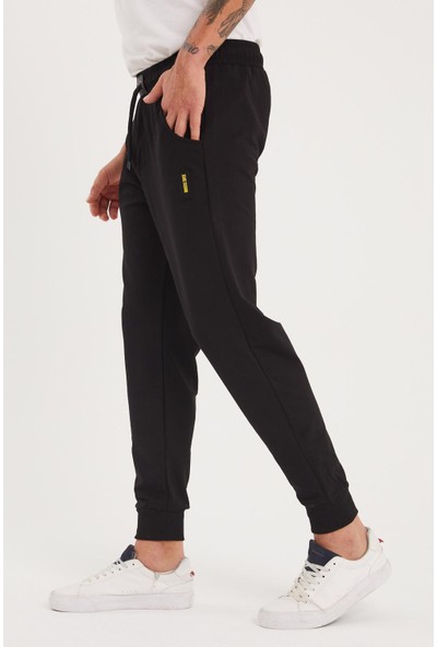 Maesse Erkek Siyah Eşofman Altı Jeans Fashion