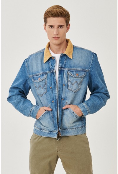 Wrangler Regular Fit Normal Kesim %100 Pamuk Denim Ceket Wrangler Regular Fit Normal Kesim %100 Pamuk Denim Ceket
