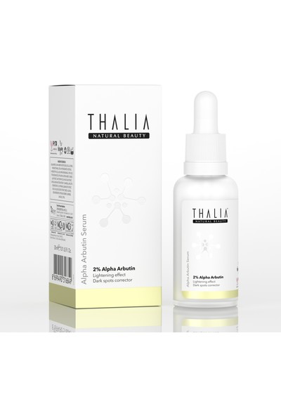 Thalia Leke Gidermeye Yardımcı Cilt Tonu Eşitleyici Cilt Bakım Serumu %2 ALPHA ARBUTIN 30 ml Thalia Leke Gidermeye Yardımcı Cilt Tonu Eşitleyici Cilt Bakım Serumu %2 ALPHA ARBUTIN 30 ml