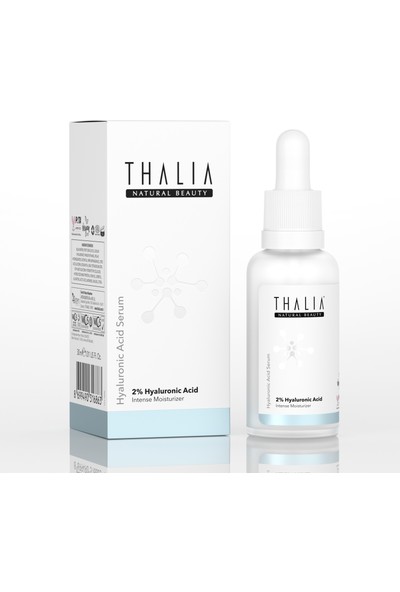 Thalia Tüm Cilt Tipleri Için Yoğun Nemlendirici Bakım Serumu 2% HYALURONİC Thalia Tüm Cilt Tipleri Için Yoğun Nemlendirici Bakım Serumu 2% HYALURONİC