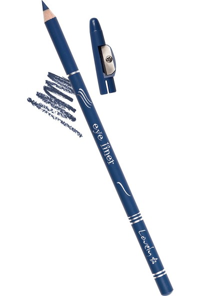 Lovely Kalemtraşlı Mavi Göz Kalemi Lovely Kalemtraşlı Mavi Göz Kalemi