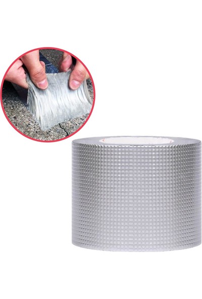Hayalimkapimda Buffer 2 mt Yüksek Sıcaklık Dayanan Su Geçirmez Çatı Duvar Çatlak Onarıcı Yapışkan Bant Folyo 10 cm