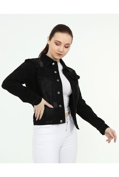 Egs Kadın Yeni Model Kot Ceket 113356 Egs Kadın Yeni Model Kot Ceket 113356