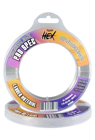 Fujin Hex %100 Fc Leader 60MT Shock Leader Misina 0.19MM Fujin Hex %100 Fc Leader 60MT Shock Leader Misina 0.19MM