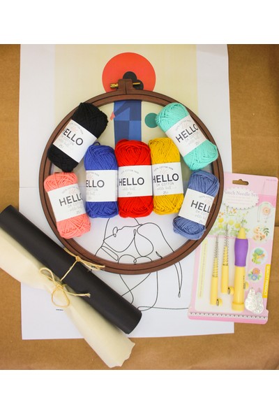 Utku Sanat Evi Punch Nakış Kiti Yeni Başlayanlar Için Tam Set Pure Love Utku Sanat Evi Punch Nakış Kiti Yeni Başlayanlar Için Tam Set Pure Love