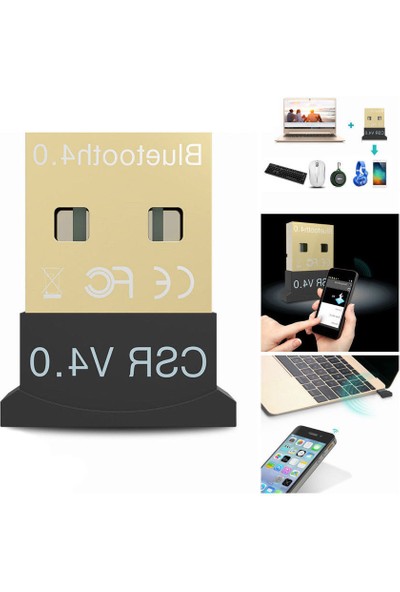 Techmaster Bluetooth Csr 4.0 3.0 Bilgisayar Laptop USB Dongle Tak Çalıştır Techmaster Bluetooth Csr 4.0 3.0 Bilgisayar Laptop USB Dongle Tak Çalıştır