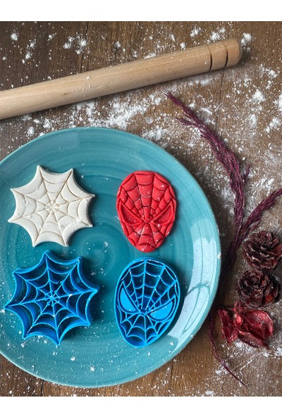 Ayd Boss Spiderman ve Örümcek Adam Ağı Kurabiye Kalıbı 2li Set Süper Kahramanlar Kurabiye Kalıbı Ayd Boss Spiderman ve Örümcek Adam Ağı Kurabiye Kalıbı 2li Set Süper Kahramanlar Kurabiye Kalıbı