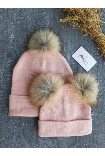 Pempem Bandana Anne Bebek Ponponlu Triko Bere