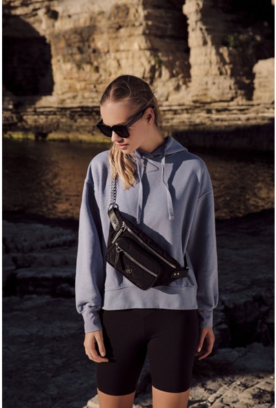 U.S. Polo Assn. Siyah U.s. Polo Assn. Kadın Bel Çantası US8453