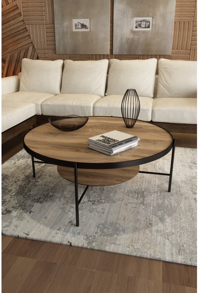 İkizlerceyiz Luna Orta Sehpa Ceviz