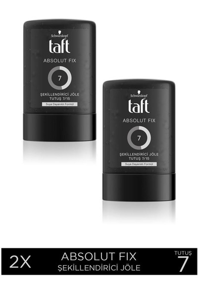 Taft Power Absolu'fix Jöle 300 ml x 2 Adet Taft Power Absolu'fix Jöle 300 ml x 2 Adet