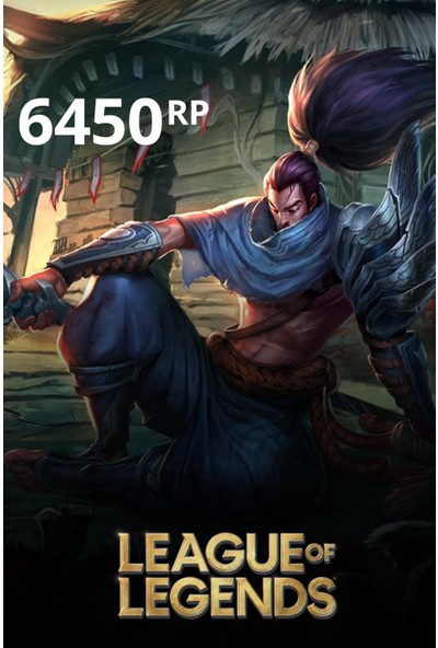 League Of Legends 6450 - 6450 RP League Of Legends 6450 - 6450 RP
