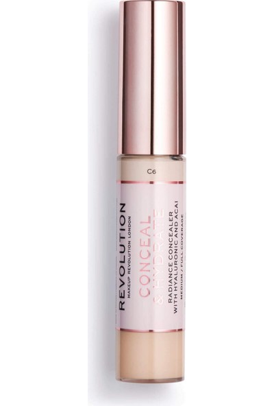 Revolution Conceal & Hydrate Concealer C6 Kapatıcı Revolution Conceal & Hydrate Concealer C6 Kapatıcı