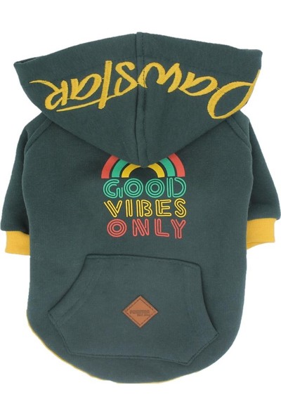 Pawstar Çam Yeşili Hoodie Sweat Kedi Köpek Sweat Kedi Köpek Kıyafeti Xxl Pawstar Çam Yeşili Hoodie Sweat Kedi Köpek Sweat Kedi Köpek Kıyafeti Xxl