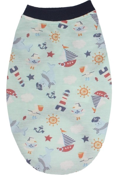 Pawstar Retro Denizci Fok Kedi Köpek Tişörtü Kedi Köpek Kıyafeti L Pawstar Retro Denizci Fok Kedi Köpek Tişörtü Kedi Köpek Kıyafeti L