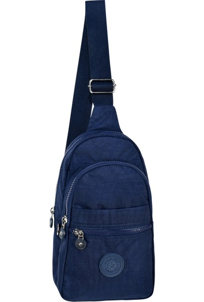 Urban Polo Lacivert Dört Bölmeli Krinkel Kumaş Göğüs ve Bel Çantası Cod: 4001 Urban Polo Lacivert Dört Bölmeli Krinkel Kumaş Göğüs ve Bel Çantası Cod: 4001