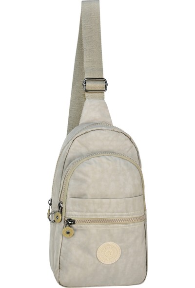Urban Polo Krem Dört Bölmeli Krinkel Kumaş Göğüs ve Bel Çantası Cod: 4001 Urban Polo Krem Dört Bölmeli Krinkel Kumaş Göğüs ve Bel Çantası Cod: 4001