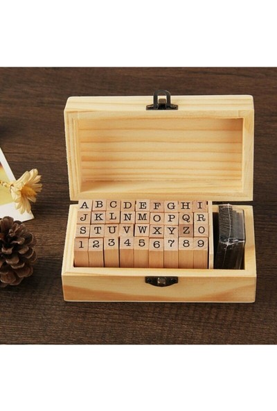 Eğitici Ahşap Retro Damga Mühür Seti (38 Parça) Eğitici Ahşap Retro Damga Mühür Seti (38 Parça)