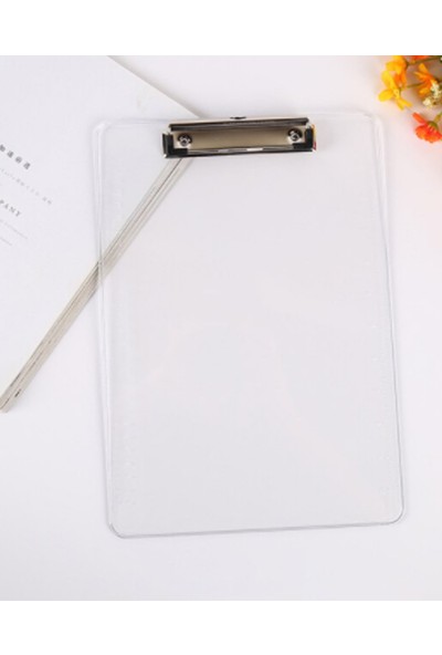 Vox Art A4 Şeffaf Akrilik Sekreterlik Beyaz