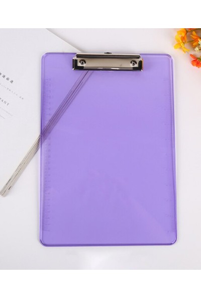 Vox Art A4 Şeffaf Akrilik Sekreterlik Mor