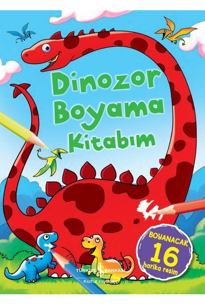Dinozor Boyama Kitabım Dinozor Boyama Kitabım