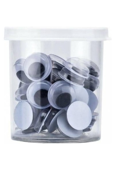 Viva 06451 Puti Oynar Göz 8 mm