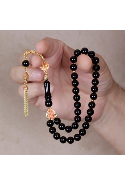 Tesbihcibaba Zirkon Tasarım Erzurum Oltu Taşı Tesbih