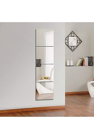 Show Bazaar Ev Dekrorasyon Dekoratif 4 Adet 25X25 Kare Akrilik Gümüş Pleksi Ayna Show Bazaar Ev Dekrorasyon Dekoratif 4 Adet 25X25 Kare Akrilik Gümüş Pleksi Ayna