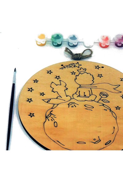 Art İnside Küçük Prens Gezegeni Temalı Ahşap Boyama Tuval Seti Hediye Hobi Kiti Art İnside Küçük Prens Gezegeni Temalı Ahşap Boyama Tuval Seti Hediye Hobi Kiti
