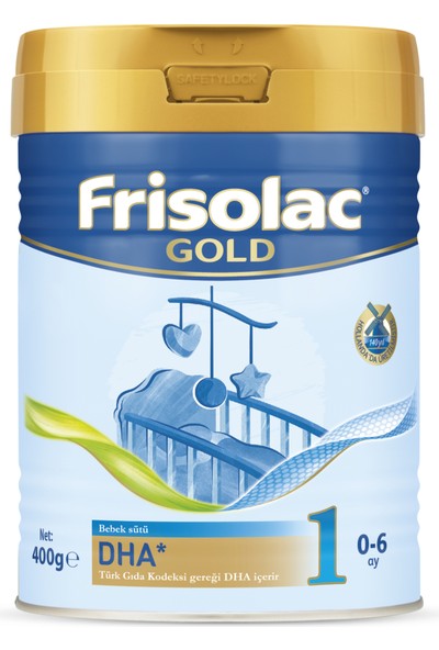 Frisolac Gold 1 Bebek Sütü 0-6 Ay Doğumdan İtibaren 400 gr Frisolac Gold 1 Bebek Sütü 0-6 Ay Doğumdan İtibaren 400 gr