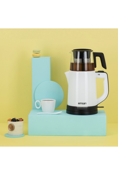 Emsan Handy Pro Beyaz Çay Makinesi