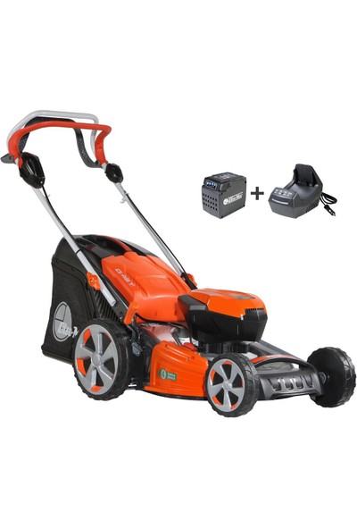 Oleo-Mac Gi 48 T Akülü Çim Biçme Makinesi 5.0AH+ŞARJ