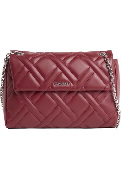 Calvin Klein K60K608445XB8 Bordo Kadın Çapraz Çanta