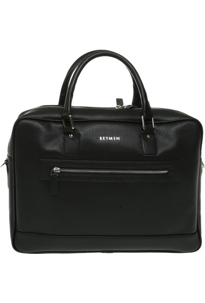 Beymen 101673230001 Siyah Erkek Fermuarlı Laptop Çantası
