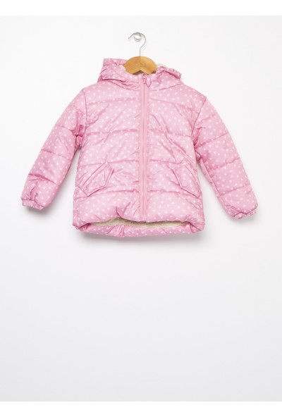 Mammaramma Baskılı Pembe Bebek Mont