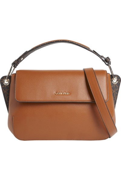 Calvin Klein K60K608441GBN Kahverengi Kadın Çapraz Çanta