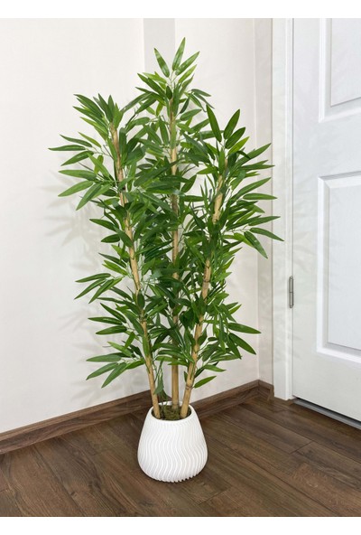Indoor Dekor Yapay Bambu Ağacı 140CM Yoğun Yapraklı Indoor Dekor Yapay Bambu Ağacı 140CM Yoğun Yapraklı