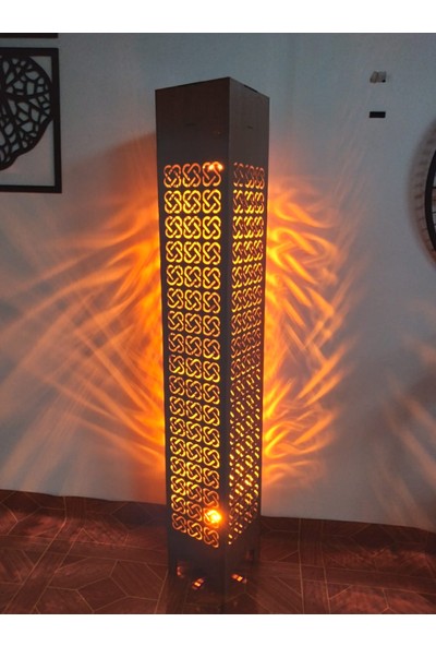 Öykü Dekor Ahşap Ev Dekorasyonu Gece Aydınlatması Gece Lambası LED Işıklı Lambader 100CM (2 Adet) Öykü Dekor Ahşap Ev Dekorasyonu Gece Aydınlatması Gece Lambası LED Işıklı Lambader 100CM (2 Adet)