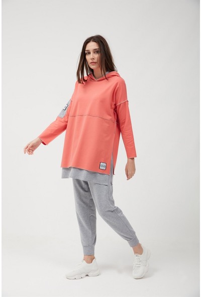 Oia W-0900 Pamuklu Tunik Pantolon Takım Eşofman Takım Oia W-0900 Pamuklu Tunik Pantolon Takım Eşofman Takım