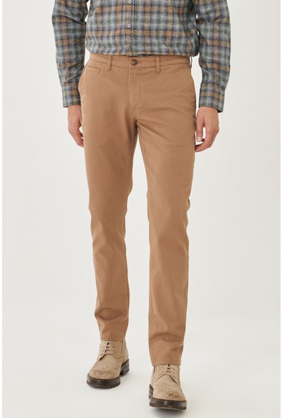 AC&Co / Altınyıldız Classics Slim Fit Dar Kesim Yan Cep Chino Pantolon