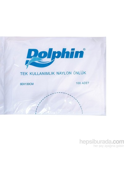 Dolphin Naylon Önlük 80 x 130 cm - 100'lü