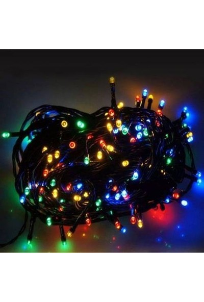 Muba Kablolu 100 Ledli Renkli LED Işık Fonksiyon Kumandalı Dekoratif Işık LED Işık Yılbaşı Işığı Muba Kablolu 100 Ledli Renkli LED Işık Fonksiyon Kumandalı Dekoratif Işık LED Işık Yılbaşı Işığı