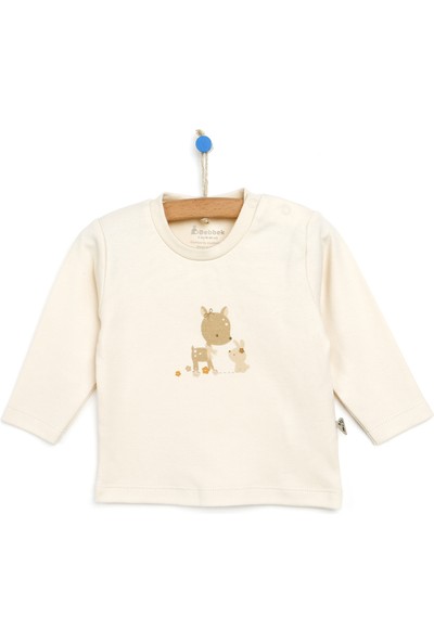 Bebbek Chic Winter Animals Salopet Sweatshirt Takım