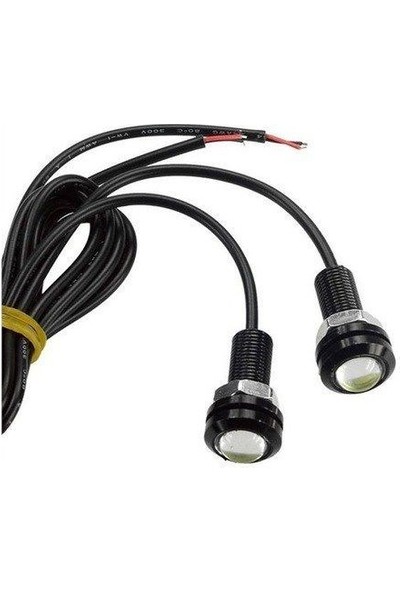 Çarşıhan Ayna Altı Sarı LED Kartal Gözü Gündüz Farı Eagle LED Civatalı Çarşıhan Ayna Altı Sarı LED Kartal Gözü Gündüz Farı Eagle LED Civatalı