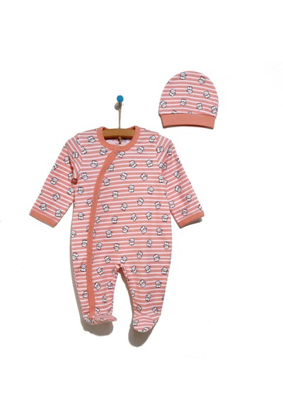 Hello Baby Hellobaby Yenidoğan Tulum-Şapka