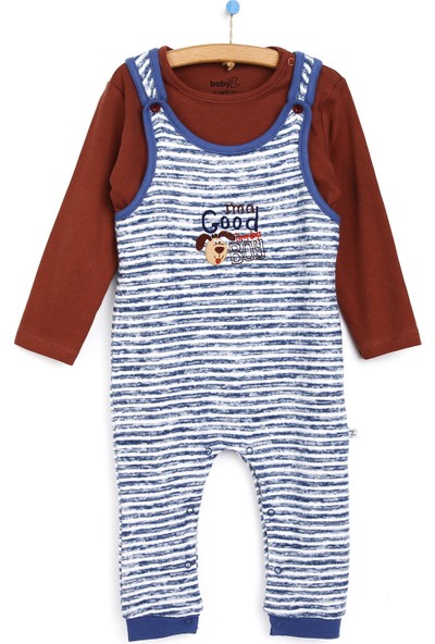 Babyz I Love Dog Salopet Sweatshirt Takım