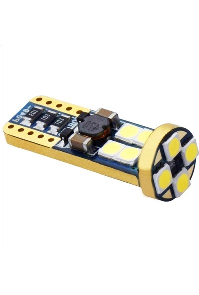 Çarşıhan T10 LED Dipsiz W5W Canbus 12 Ledli Park Plaka Tavan Ampulü - Beyaz Çarşıhan T10 LED Dipsiz W5W Canbus 12 Ledli Park Plaka Tavan Ampulü - Beyaz