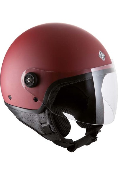Tucano Urbano El Jettın Yarım Kask Mat Kırmızı