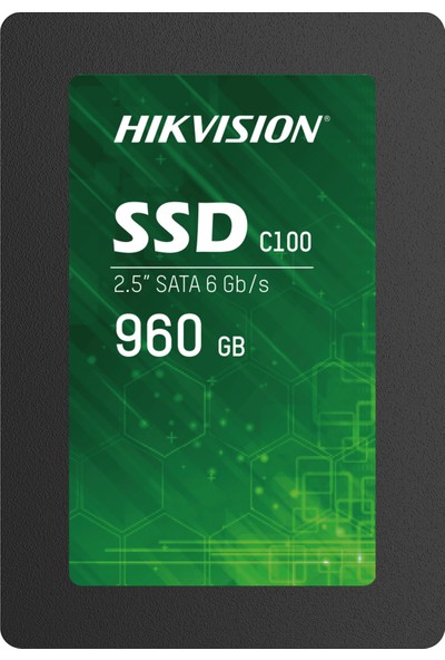 Hikvision 960GB 560MB-500MB/s SATA 3 SSD HS-SSD-C100/960G Hikvision 960GB 560MB-500MB/s SATA 3 SSD HS-SSD-C100/960G