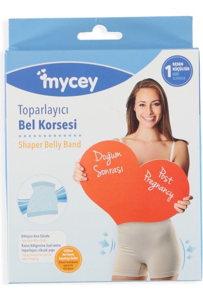 Mycey Doğum Sonrası Toparlayıcı Bel Korsesi Mycey Doğum Sonrası Toparlayıcı Bel Korsesi